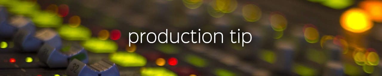 404Studio | Mixing tracks - a basic approach to setting up your project