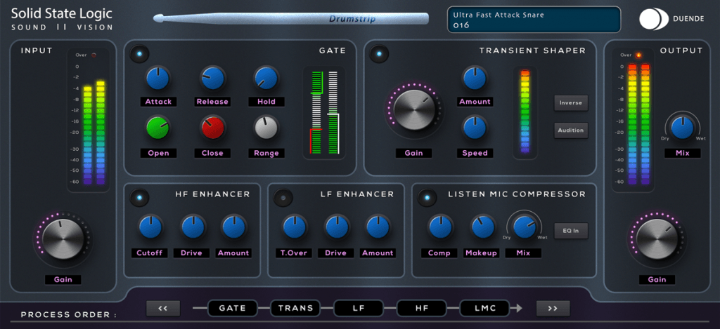 404Studio | UI Design - SSL Drumstrip